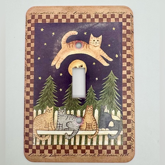 Unbranded | Other | Sarah Whitman Darkly Skies Single Light Switch ...